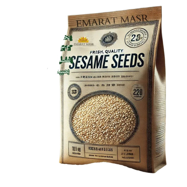 Sesame White seed (Shandaweel) 5KG – Qamhawey Shop